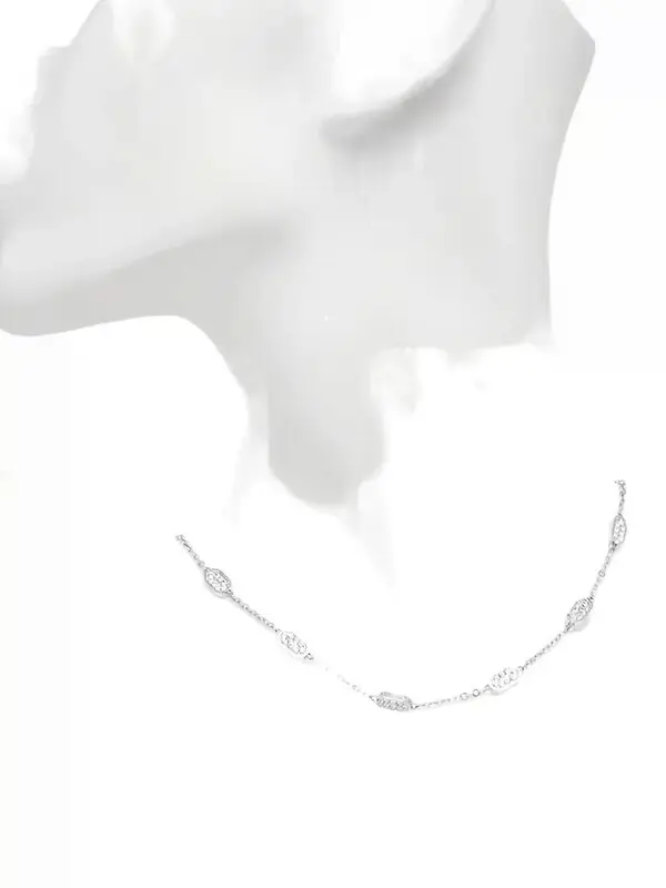 Karl Lagerfeld Embellished Chain Necklace