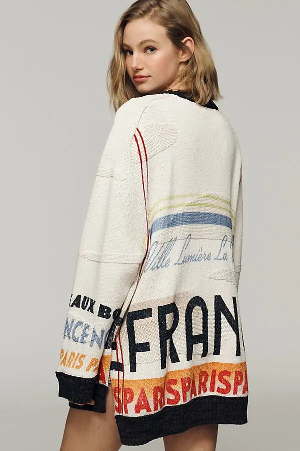Maeve Collared Boyfriend Sweater