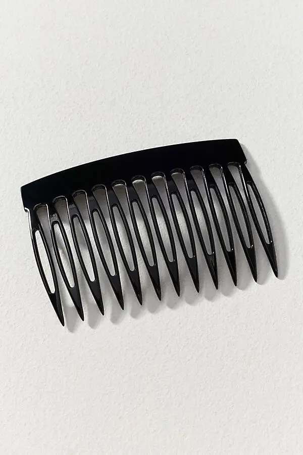 Anthropologie French Side Comb - Black