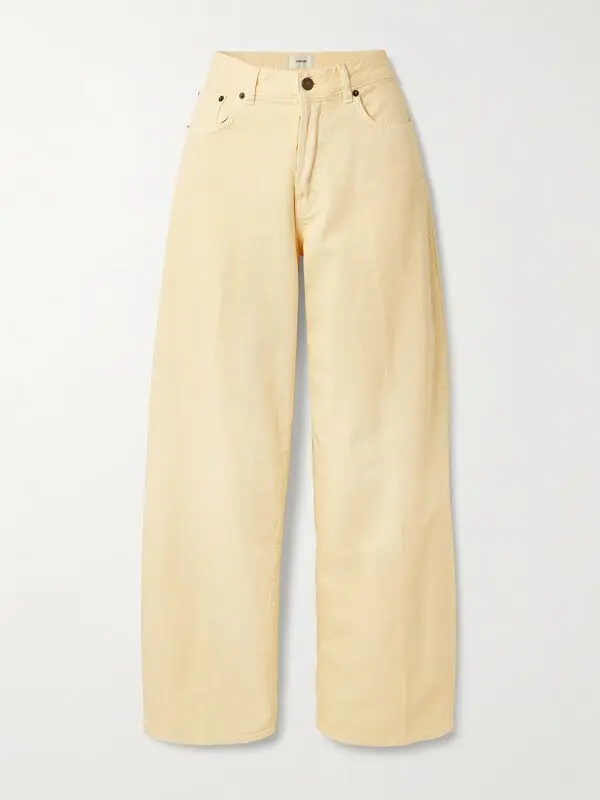 HAIKURE Bethany Mid-rise Wide-leg Jeans