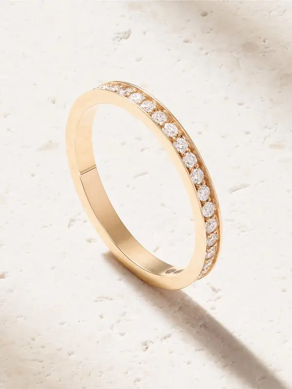 REPOSSI Berbère 18-karat Rose Diamond Ring - Gold
