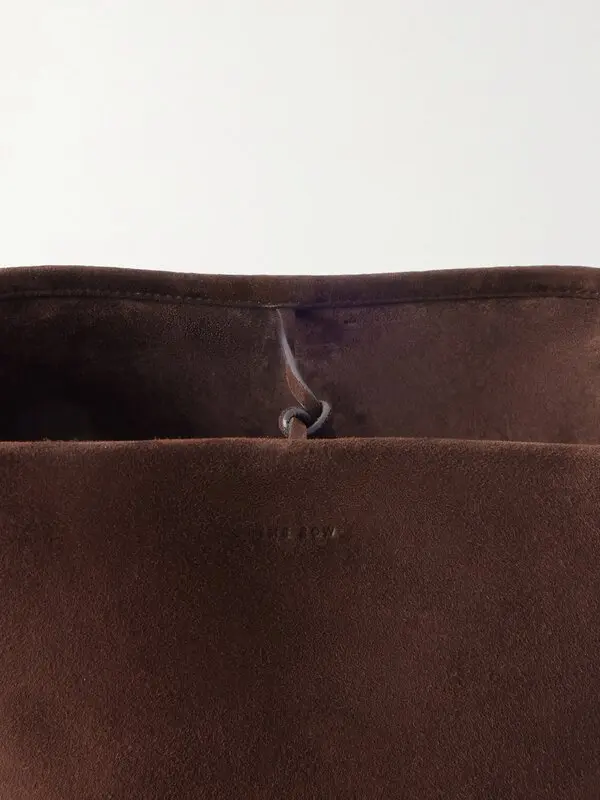 THE ROW N/s Park Medium Suede Tote