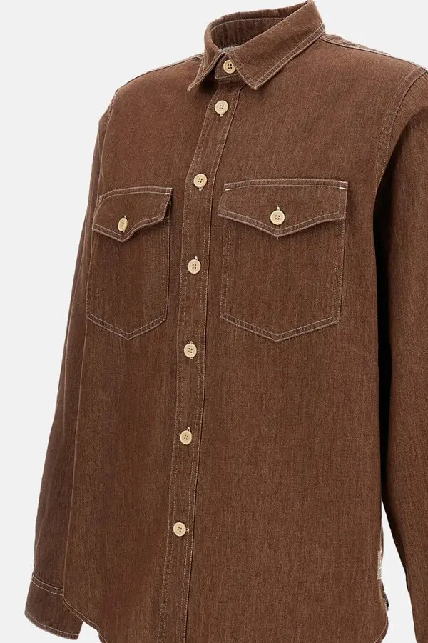 Paul Smith Cotton Shirt - Brown