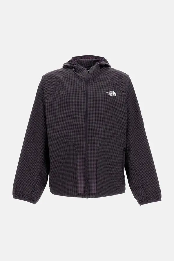 The North Face Hooded Windbreaker Jacket - Viola