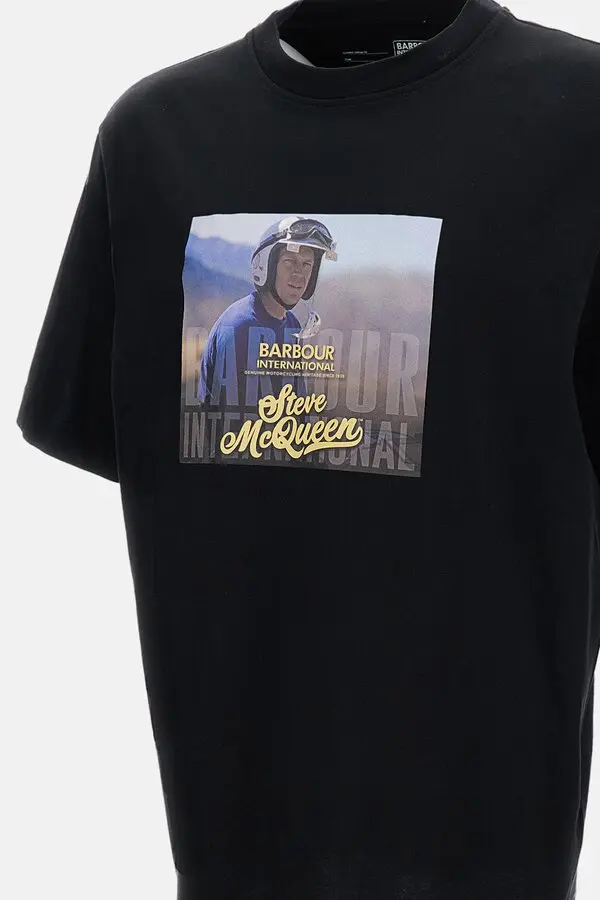 BARBOUR INTERNATIONAL Short-sleeve T-shirt With Print