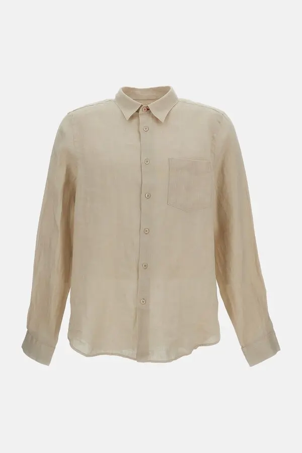 Paul Smith Linen Shirt - Beige