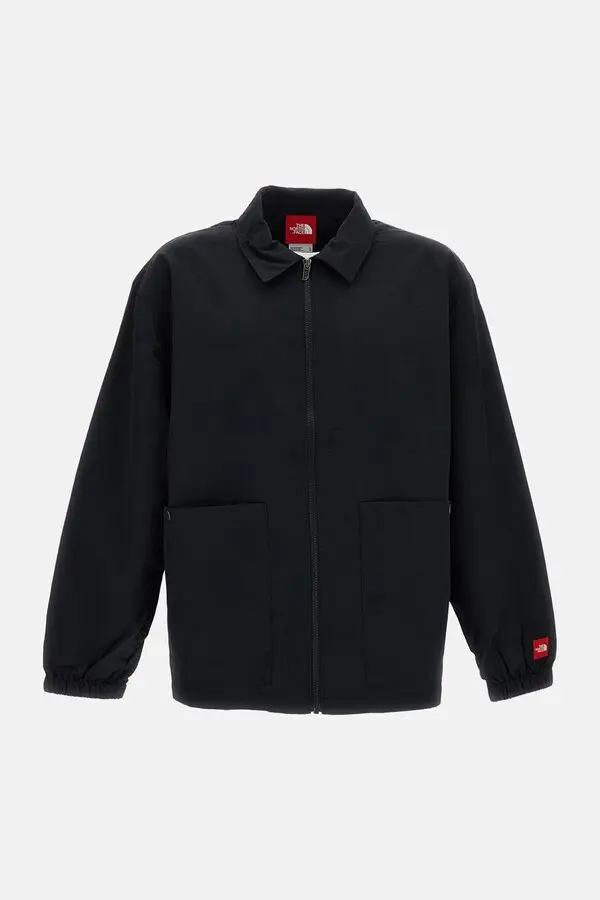 The North Face Relaxed Fit Zip Shirt - Black