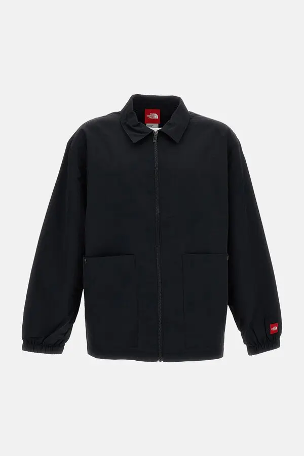 The North Face Relaxed Fit Zip Shirt - Black