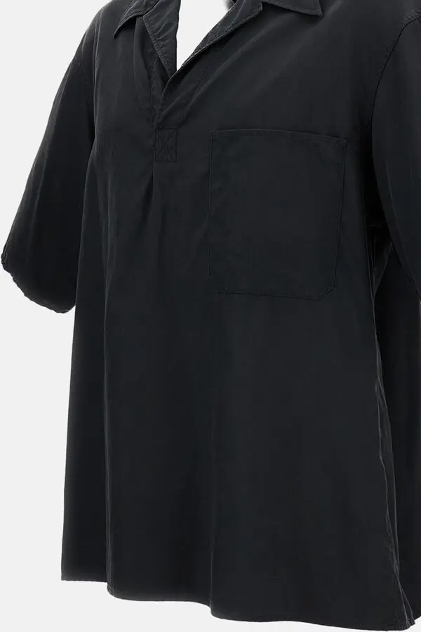 KAPTAIN SUNSHINE Camicia A Maniche Corte - Nero