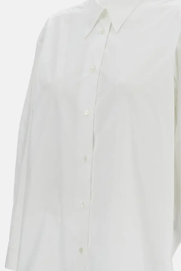 Dusan Camicia In Cotone - Bianco