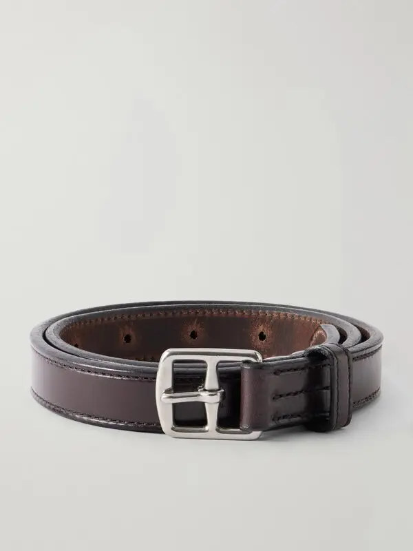 YUKETEN 2.5cm Stirrup Leather Belt