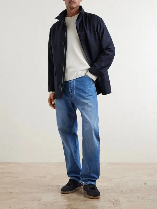 Zegna Motorin 250cc Shell Jacket - Blue