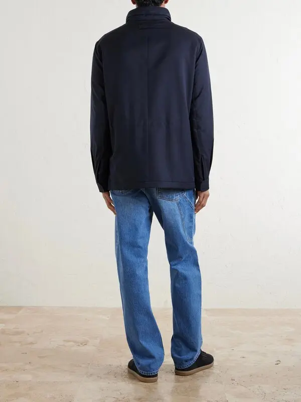 Zegna Motorin 250cc Shell Jacket - Blue