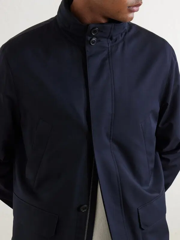 Zegna Motorin 250cc Shell Jacket - Blue