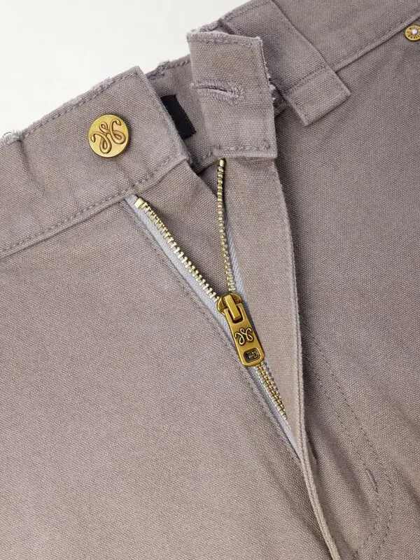 WILLY CHAVARRIA Stockton Wide-leg Trousers - Gray