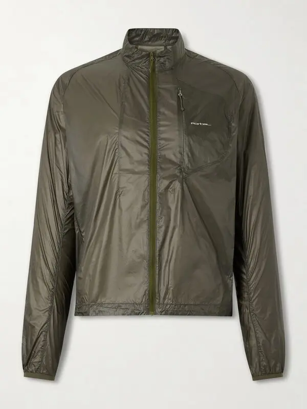 PORTAL Code Recycled-ripstop Jacket - Green