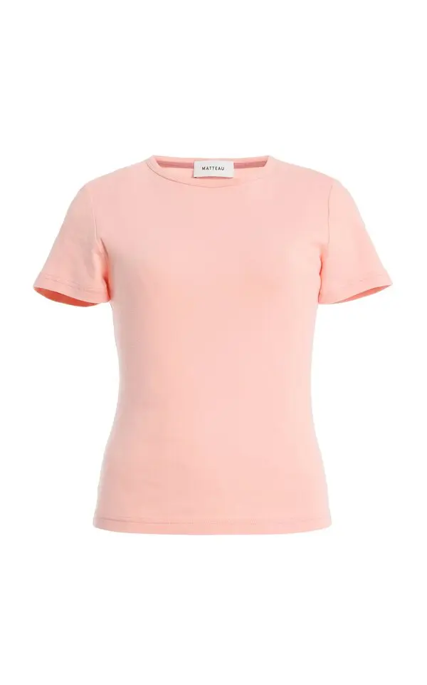 Matteau Cotton Baby T-shirt - Pink