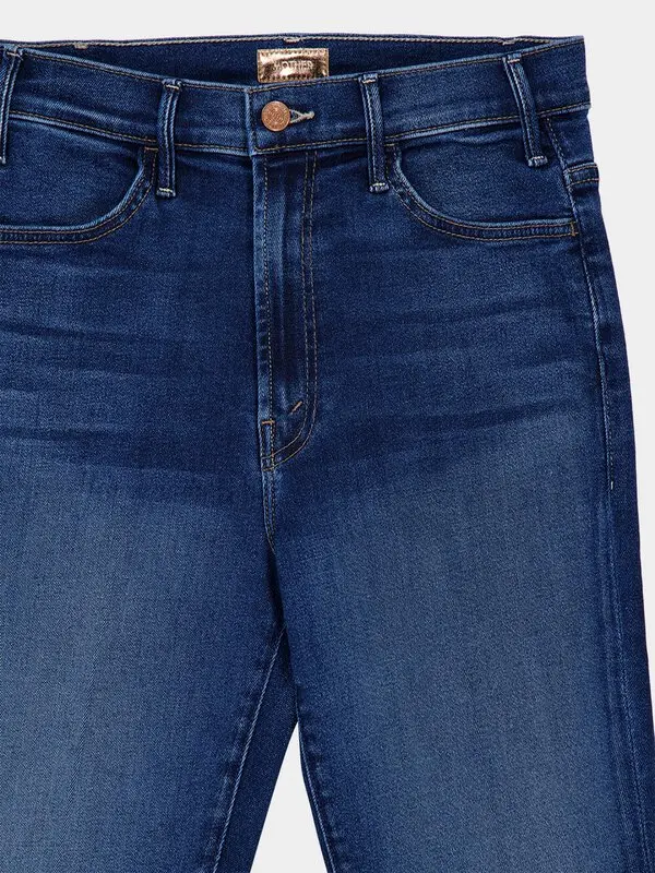 MOTHER The Hustler Ankle Bootcut Jeans