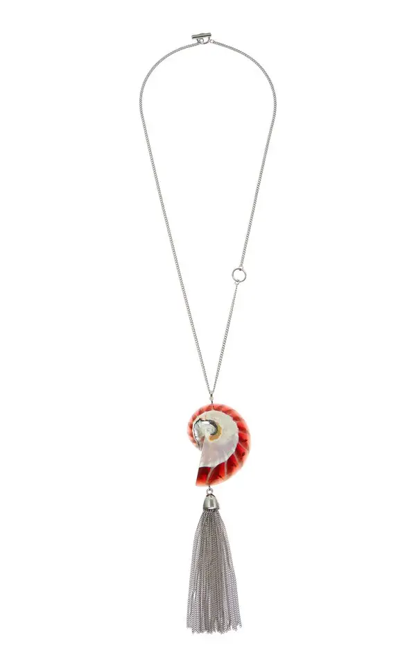 JULIETTA Melia Rhodium-plated Necklace
