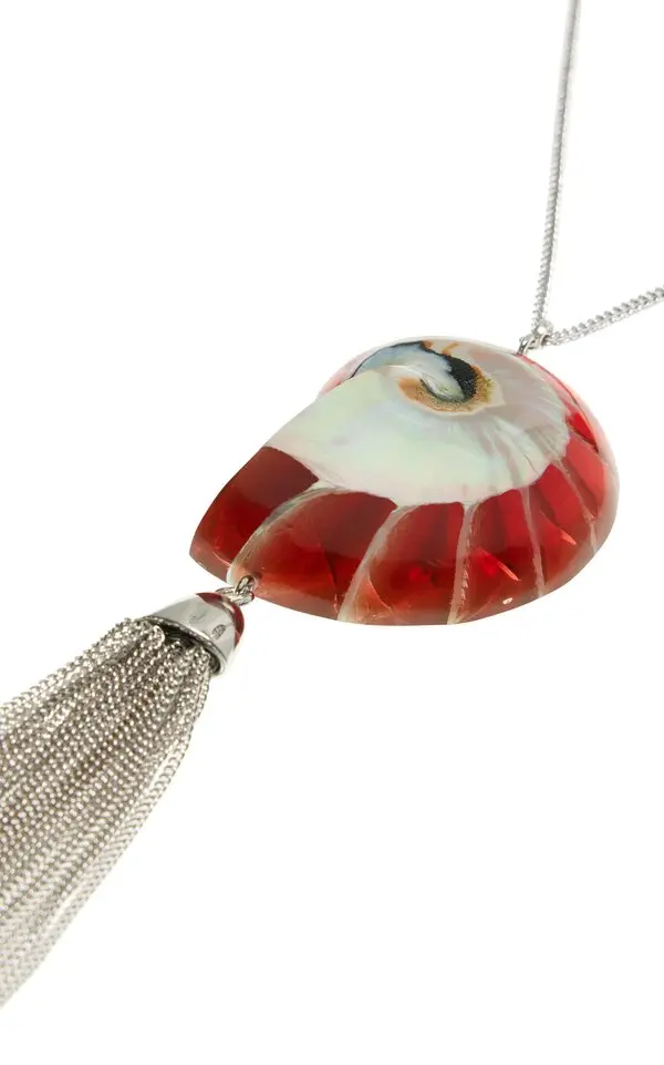 JULIETTA Melia Rhodium-plated Necklace