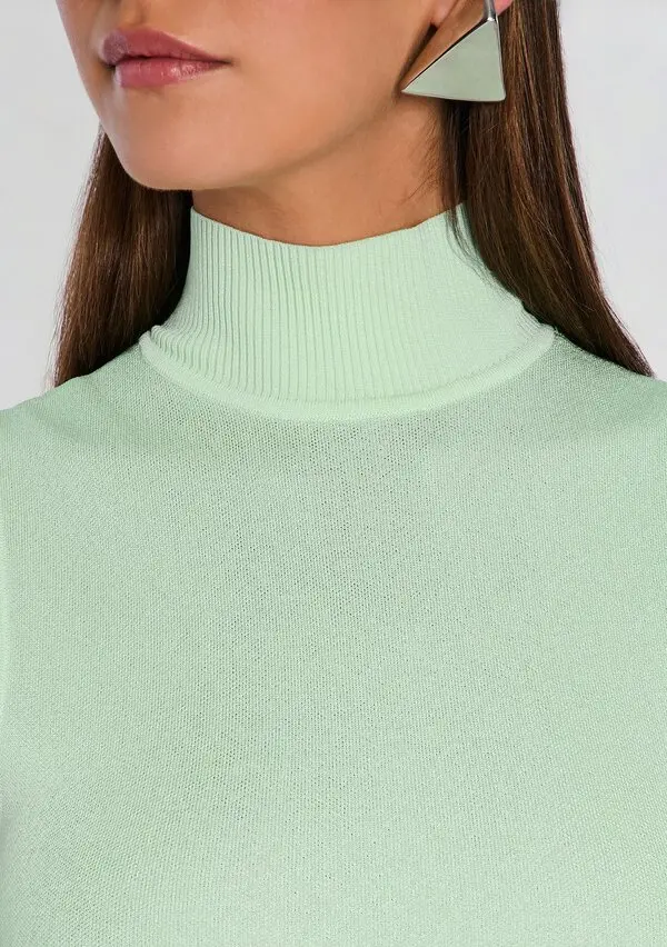 SEROYA Amine Knit Maxi Dress - Spearmint