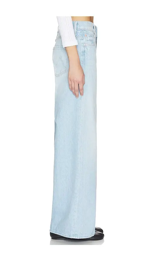 MOTHER The Ditcher Roller Zip Skimp Jeans - Blue