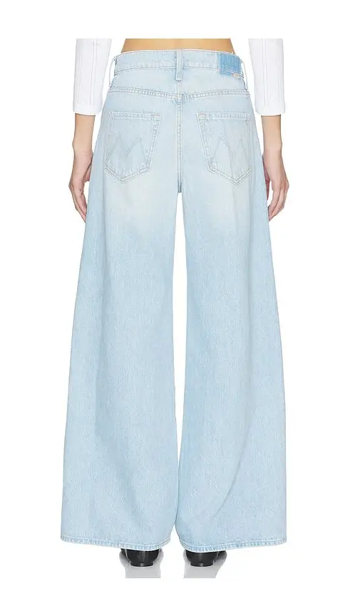 MOTHER The Ditcher Roller Zip Skimp Jeans - Blue