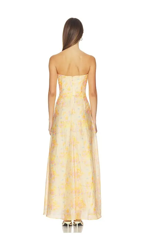 Bardot Amina Strapless Maxi Dress