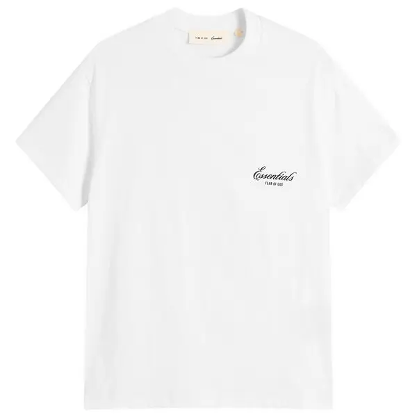 Fear Of God Classic Short Sleeve T-shirt - Bright White