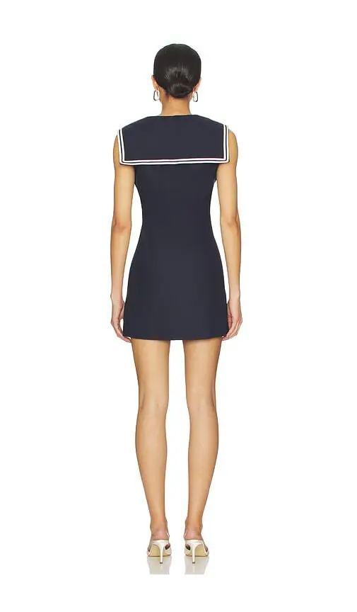 Line & Dot Sailor Mini Dress