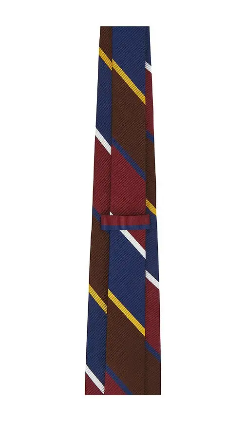 BEAMS Regimental Stripe Neck Tie