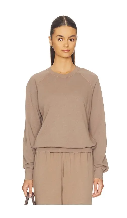 PERFECTWHITETEE French Terry Sweatshirt - Brown