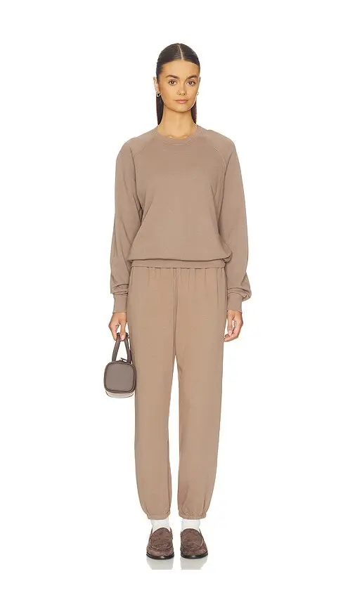 PERFECTWHITETEE French Terry Sweatshirt - Brown