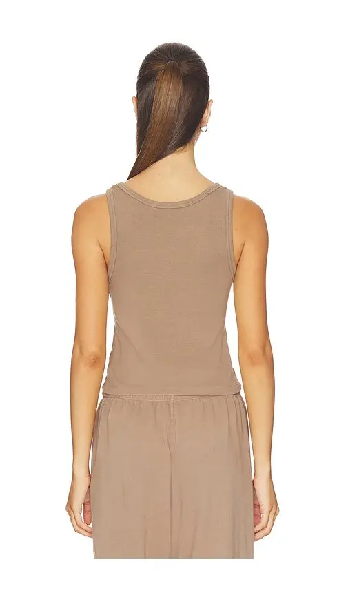 PERFECTWHITETEE Structured Rib Bra Friendly Tank