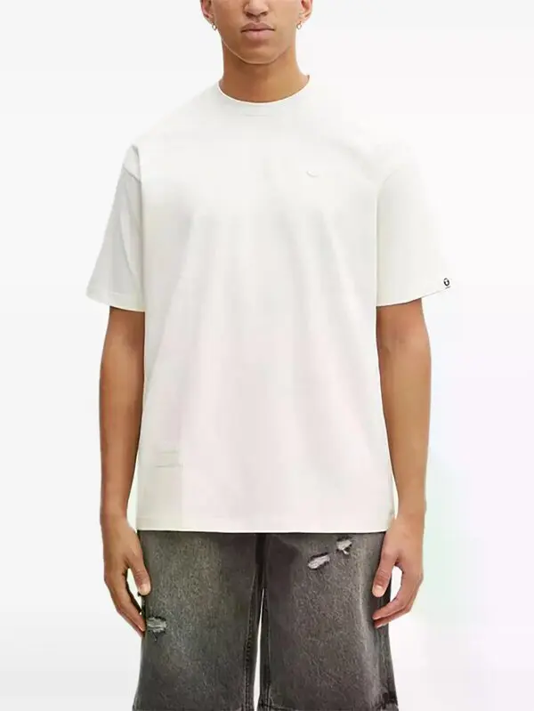 AAPE BY *A BATHING APE Logo Crew Neck T-shirt