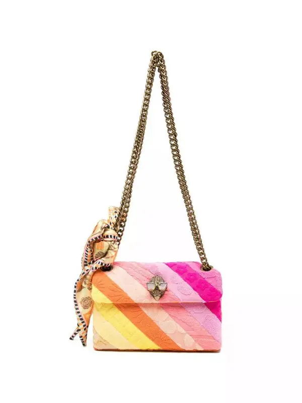 Kurt Geiger Mini Kensington Striped Terry Towelling Bag