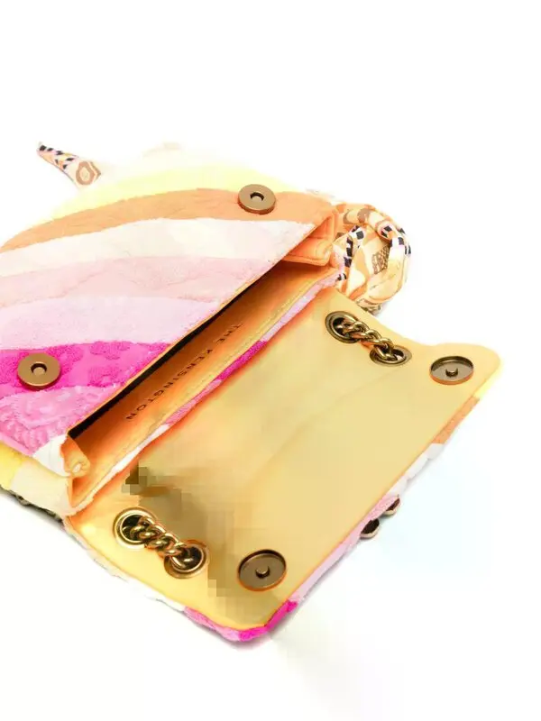 Kurt Geiger Mini Kensington Striped Terry Towelling Bag