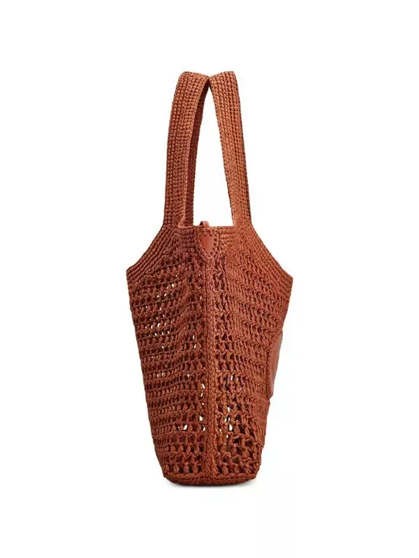TOD'S Logo-detail Tote Bag - Orange