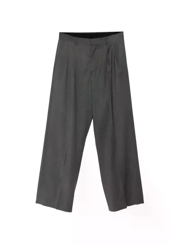 SUNFLOWER Pinstripe Pleated Trousers