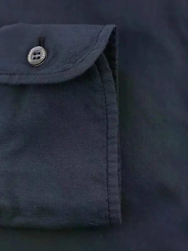 Aspesi Half-button Shirt - Blue