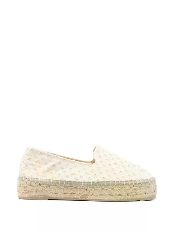Manebí Textured Espadrilles - Neutrals
