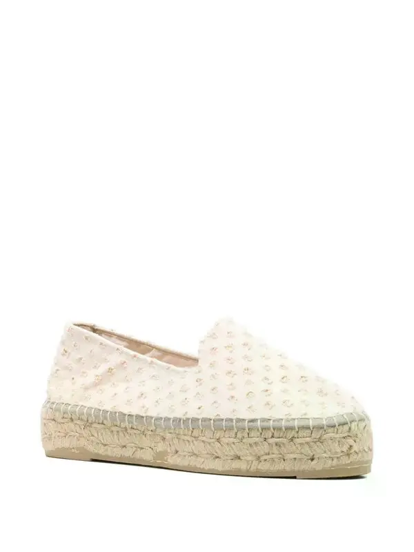 Manebí Textured Espadrilles - Neutrals