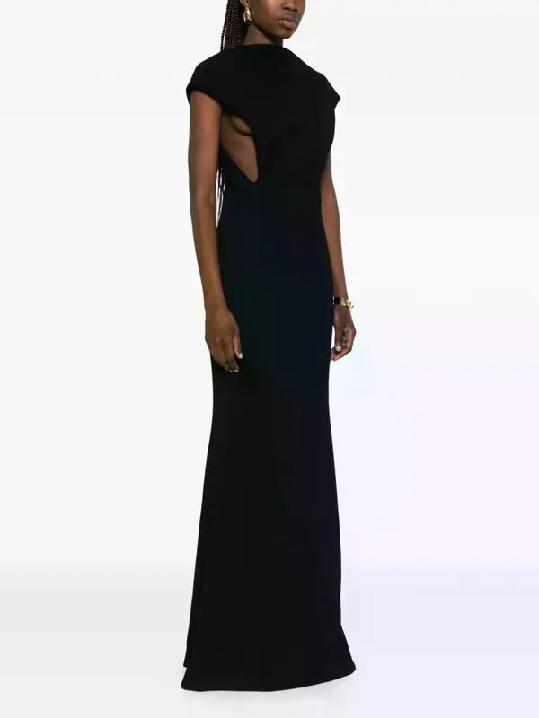 JIL SANDER Cap-sleeves Maxi Dress