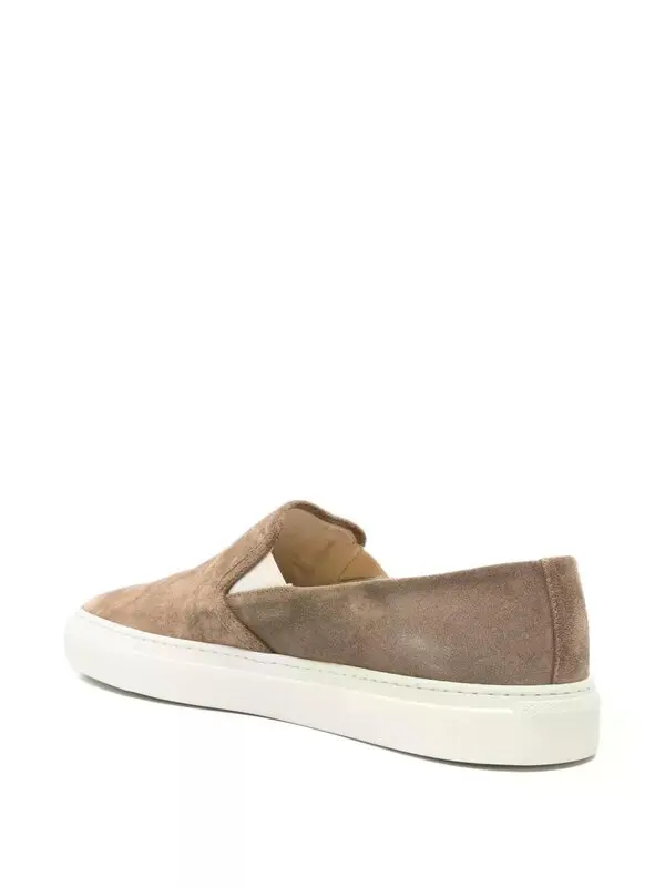 COMMON PROJECTS Slip-on Suede Sneakers - Neutrals