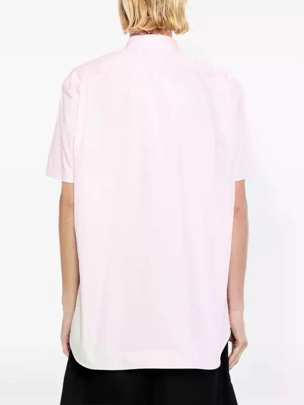 Comme Des Garçons Patchwork Short-sleeve Shirt