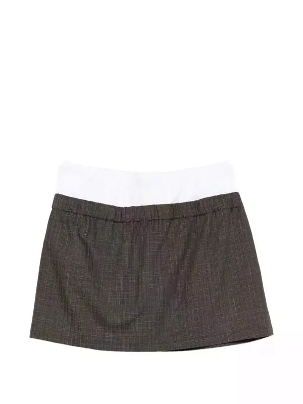 Lacoste Nakamura Check Mini Skirt