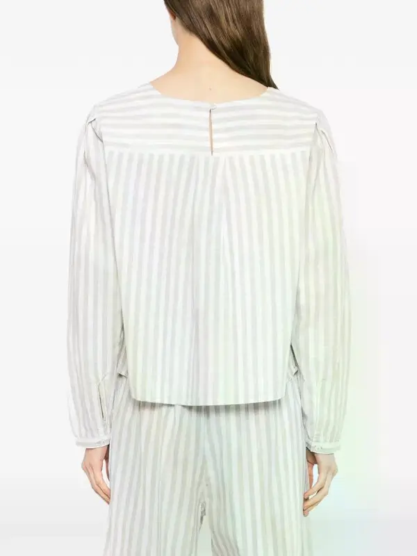 CARE BY ME Striped Blouse