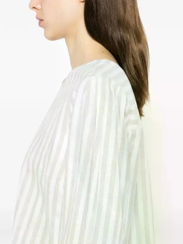 CARE BY ME Striped Blouse