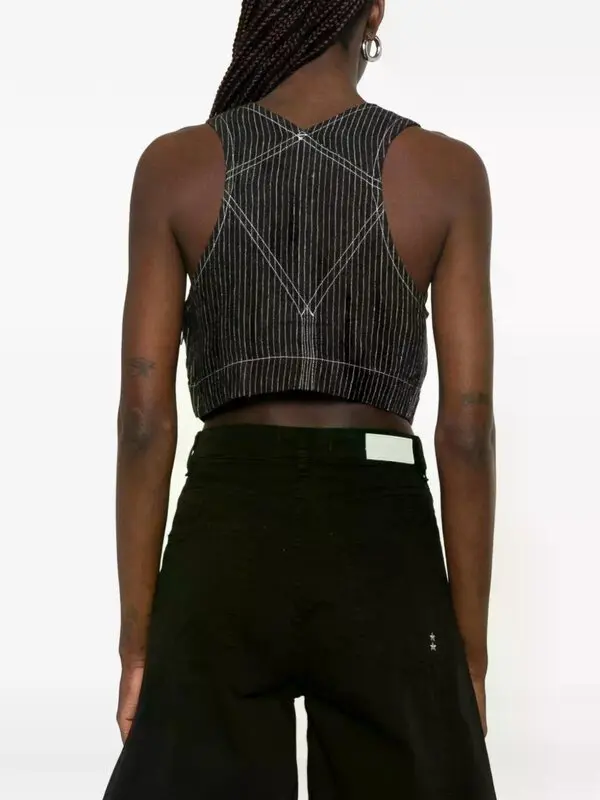 R13 Pinstripe Overalls