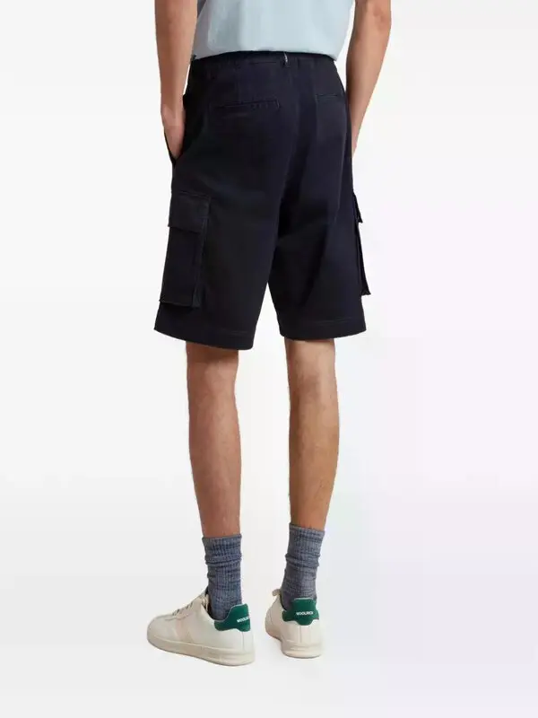 Woolrich Garment-dyed Cargo Shorts - Blue